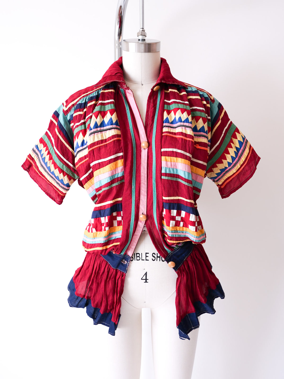 1930's Scarce Seminole Native Top – Carny Couture