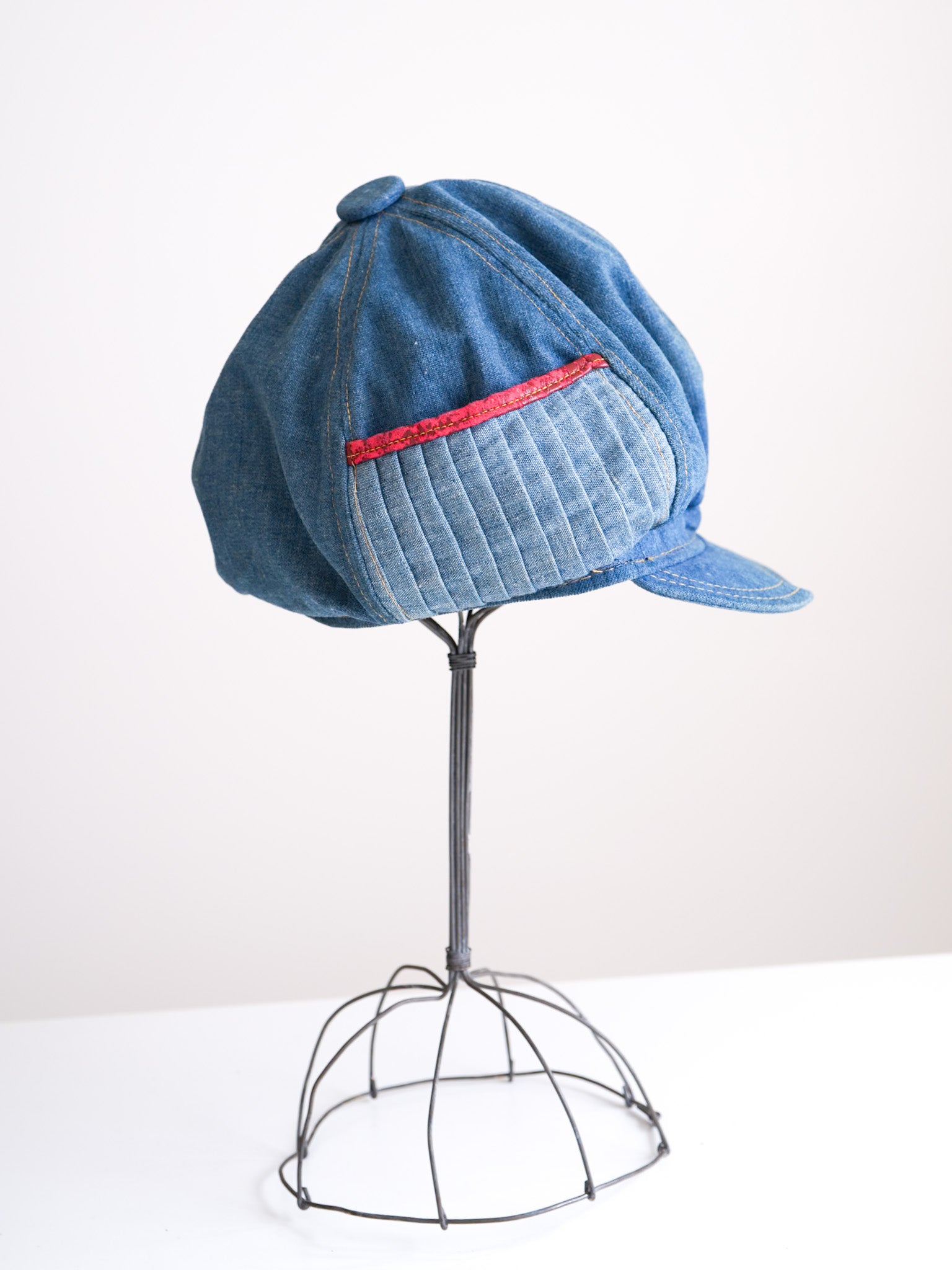 1970’s Union Made Denim Pocket Cap – Carny Couture