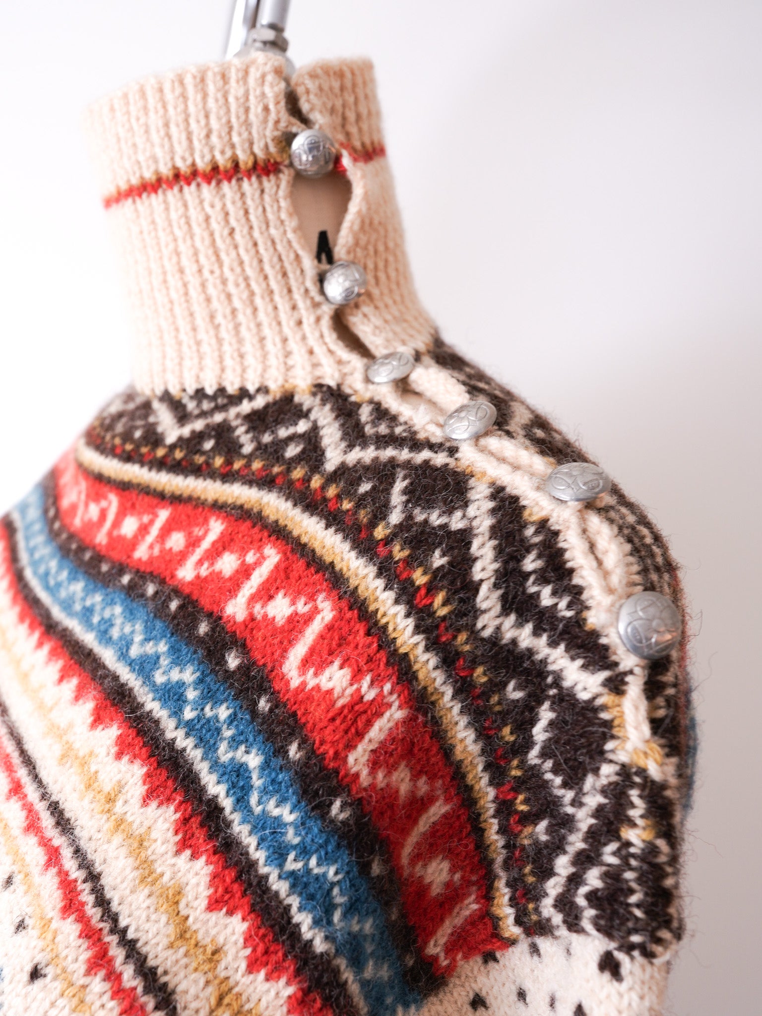 Hand Knit Folksy European Sweater – Carny Couture