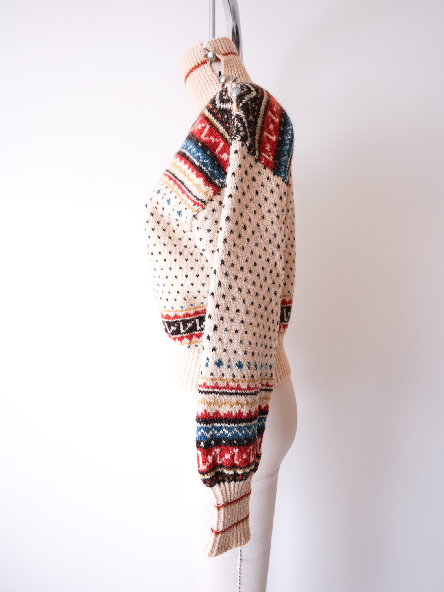 Hand Knit Folksy European Sweater – Carny Couture