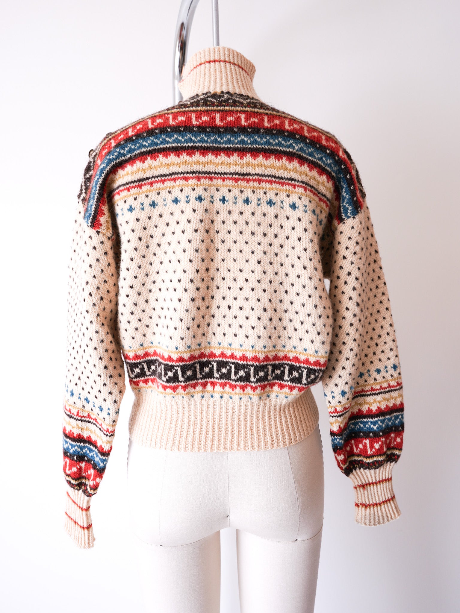 Hand Knit Folksy European Sweater – Carny Couture