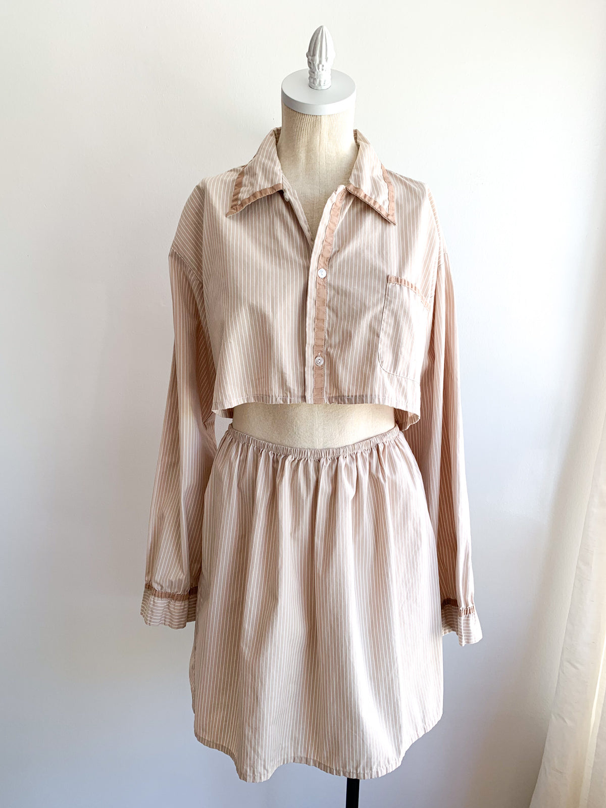 Cropped Summer Skirt Set – Carny Couture