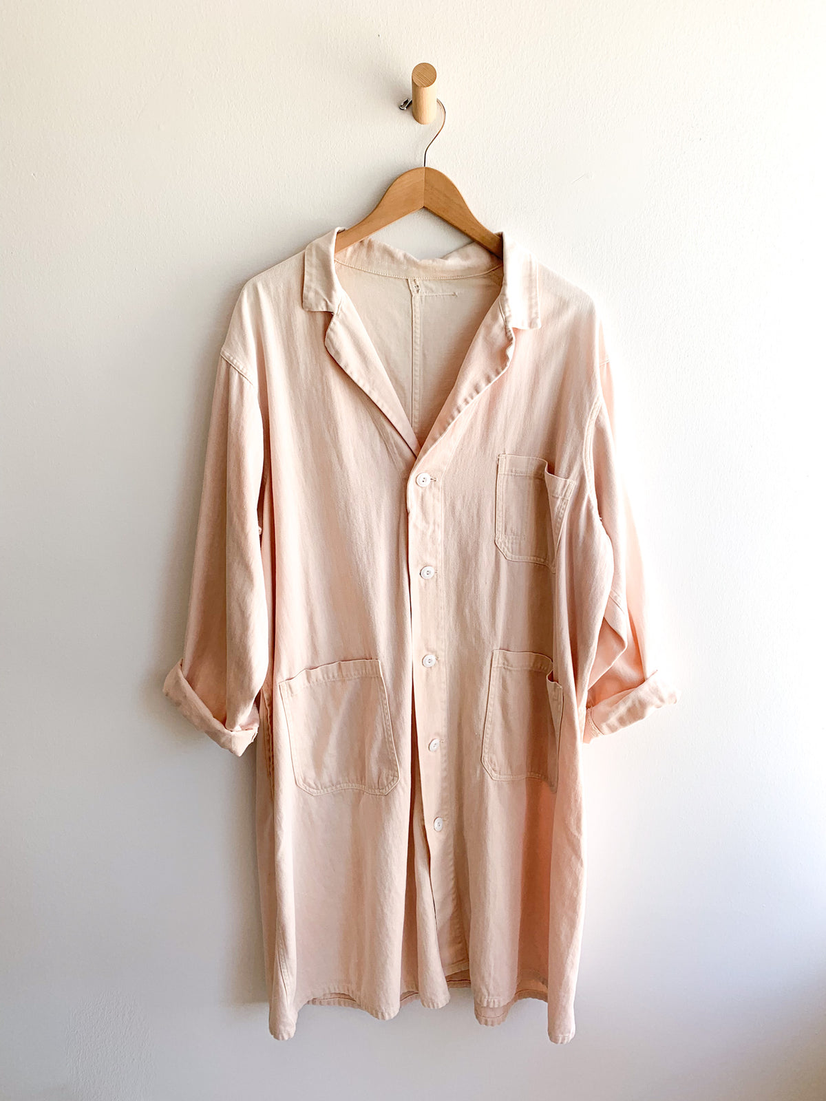 Lightest Pink Cotton Duster – Carny Couture