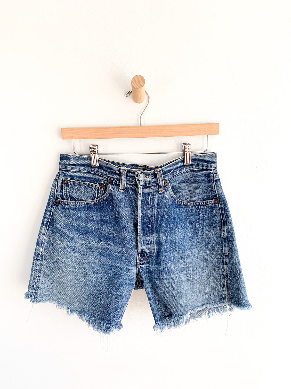 Levi's 501 USA Big E Cutoffs 30" – Carny Couture