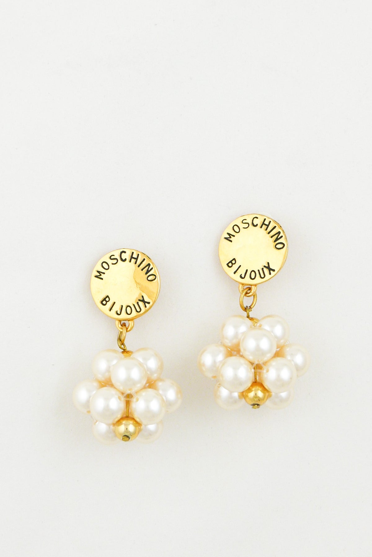 Moschino Bijoux Pearl Earrings – Carny Couture