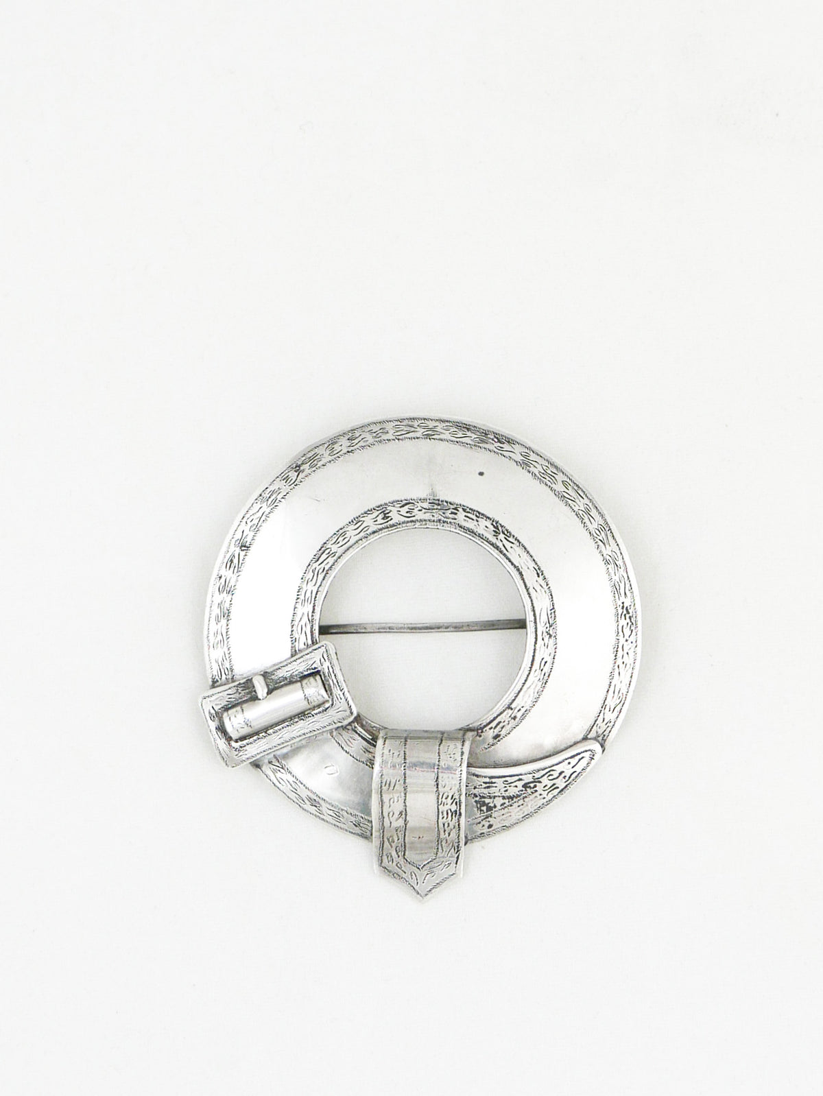 Sterling Buckle Pin – Carny Couture