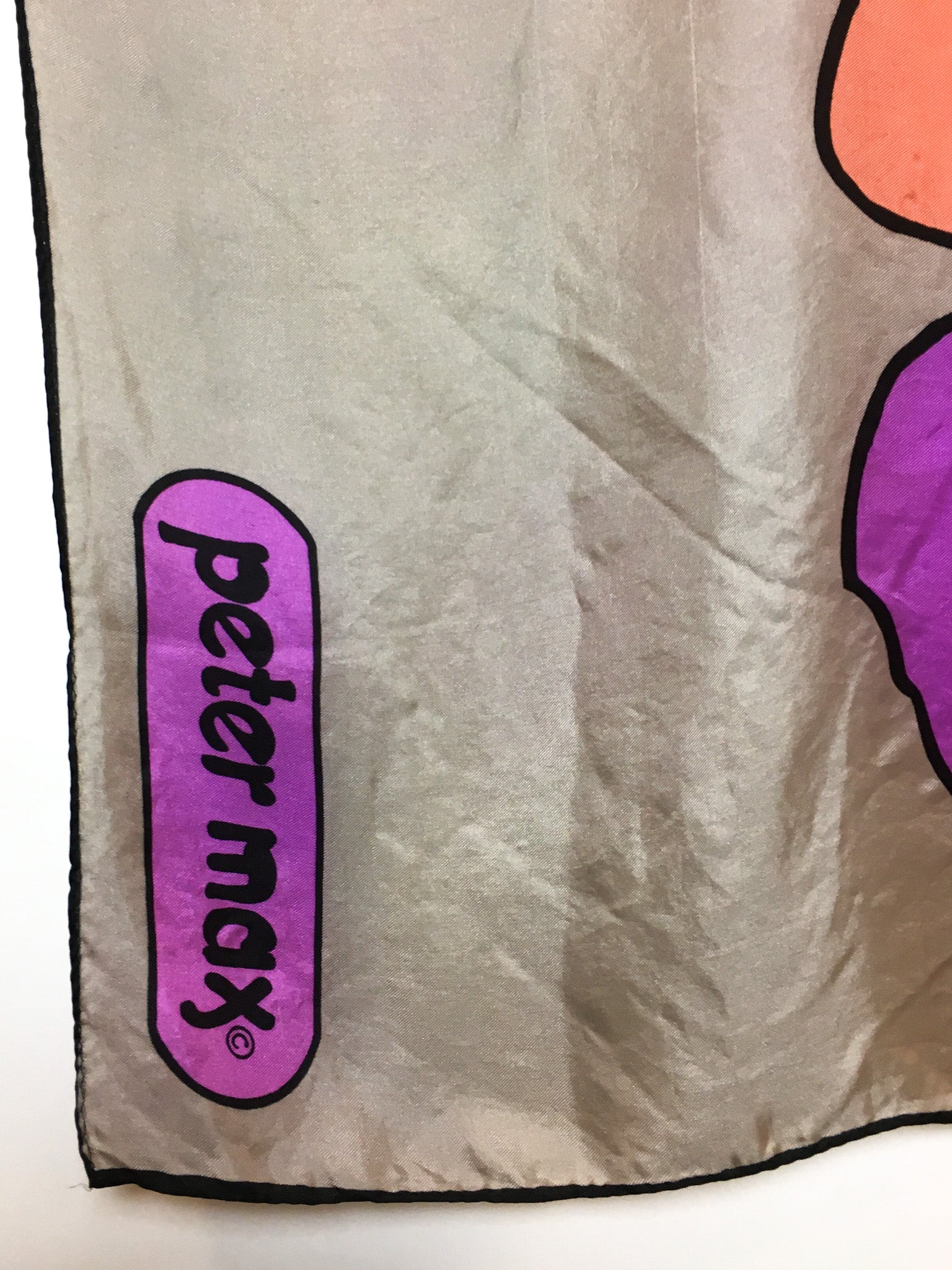 1970's Peter Max Self Portrait Scarf – Carny Couture