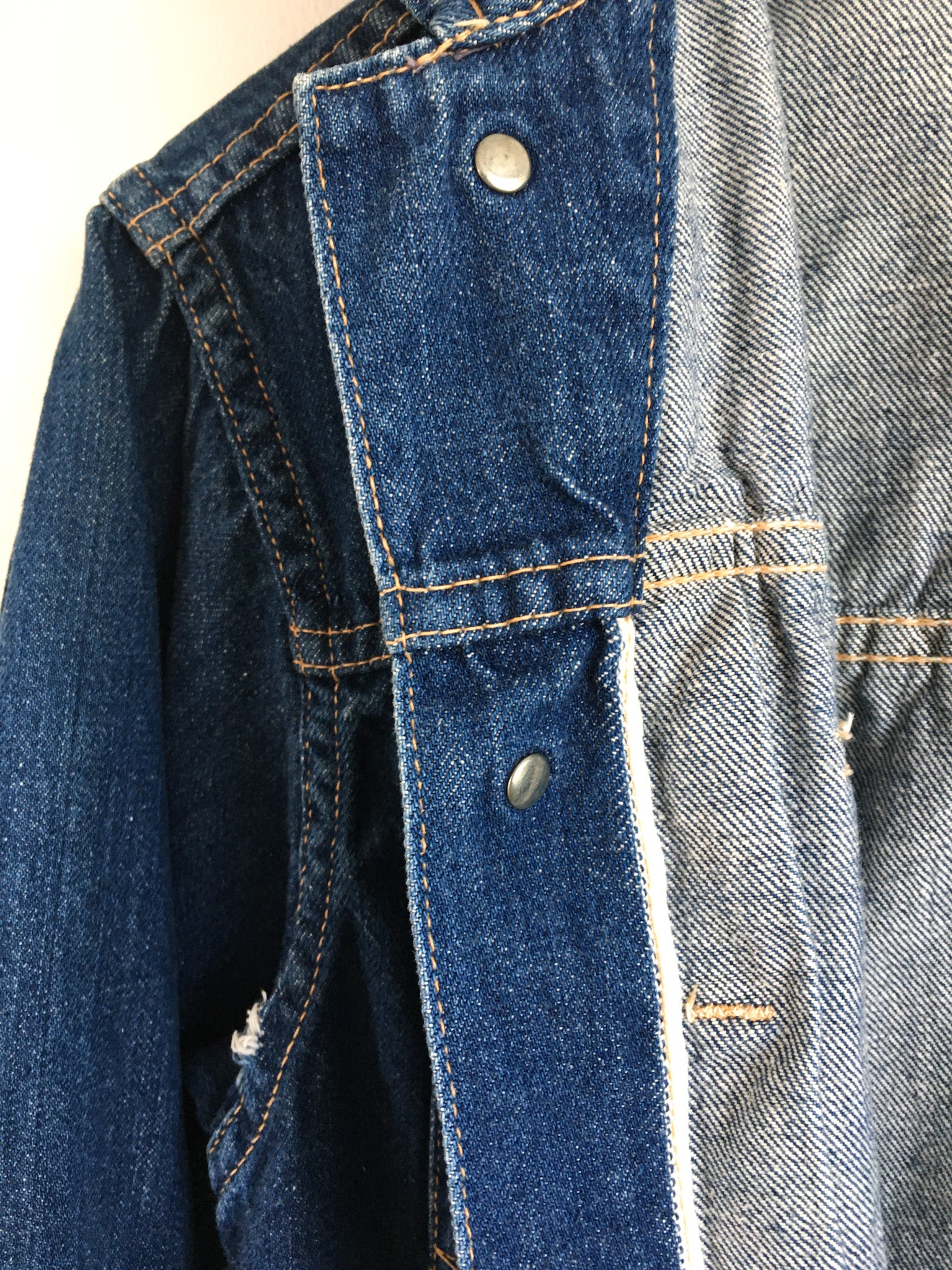 1960's Selvedge Denim Jacket – Carny Couture