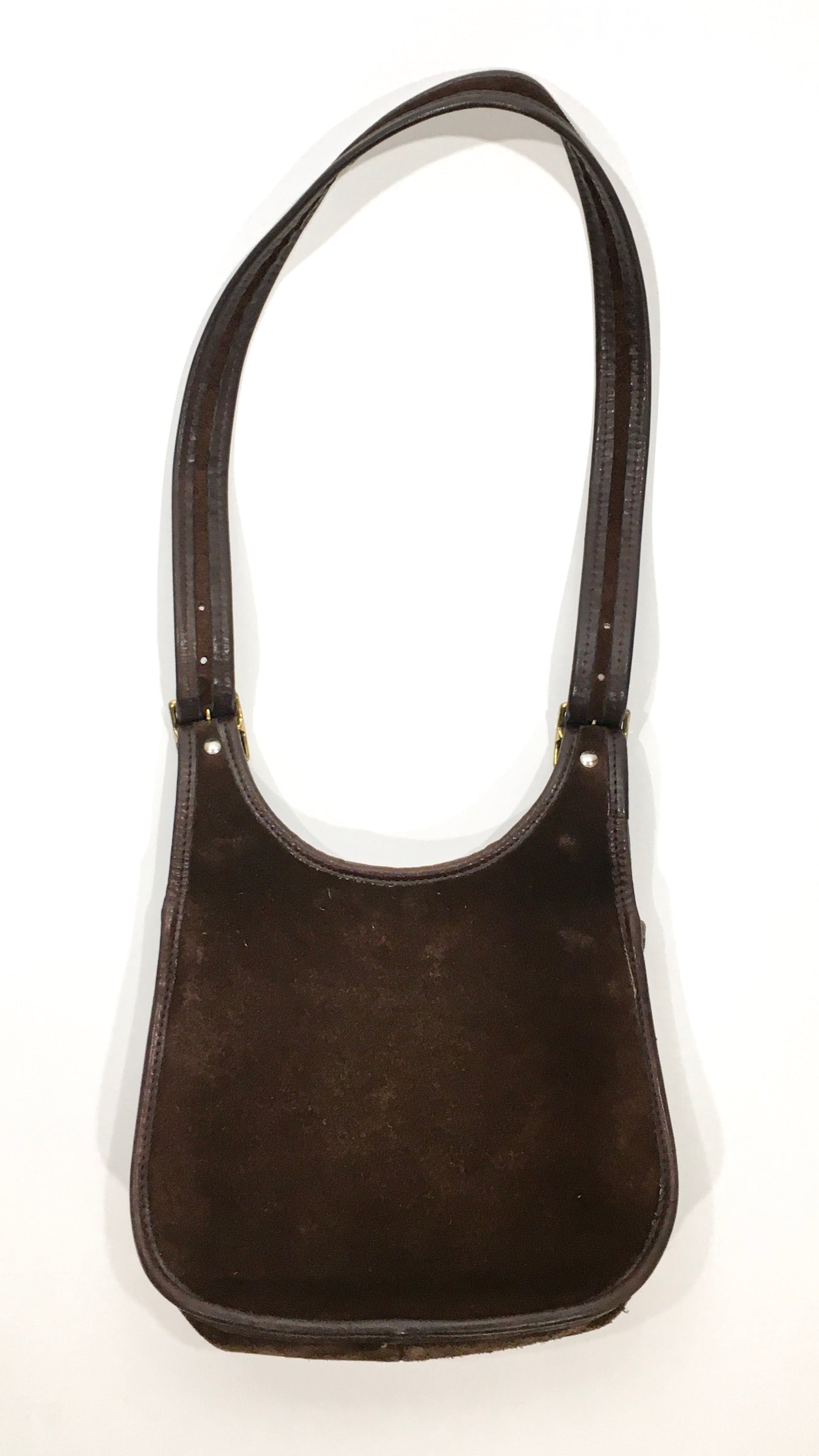 1960s Pre-Creed Suede & Leather Coach Purse – Carny Couture