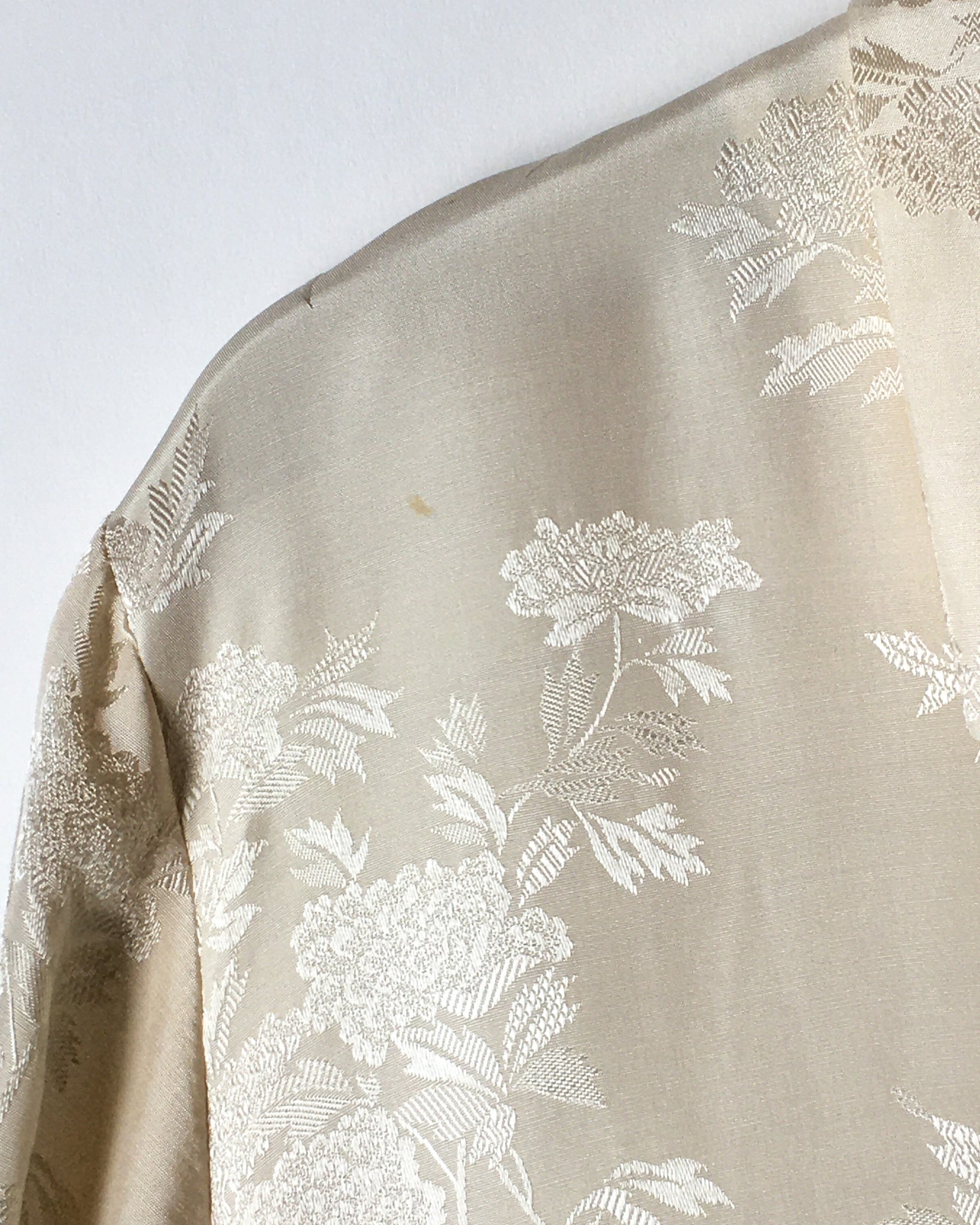 Ivory Silk Chinoiserie Tunic Dress – Carny Couture
