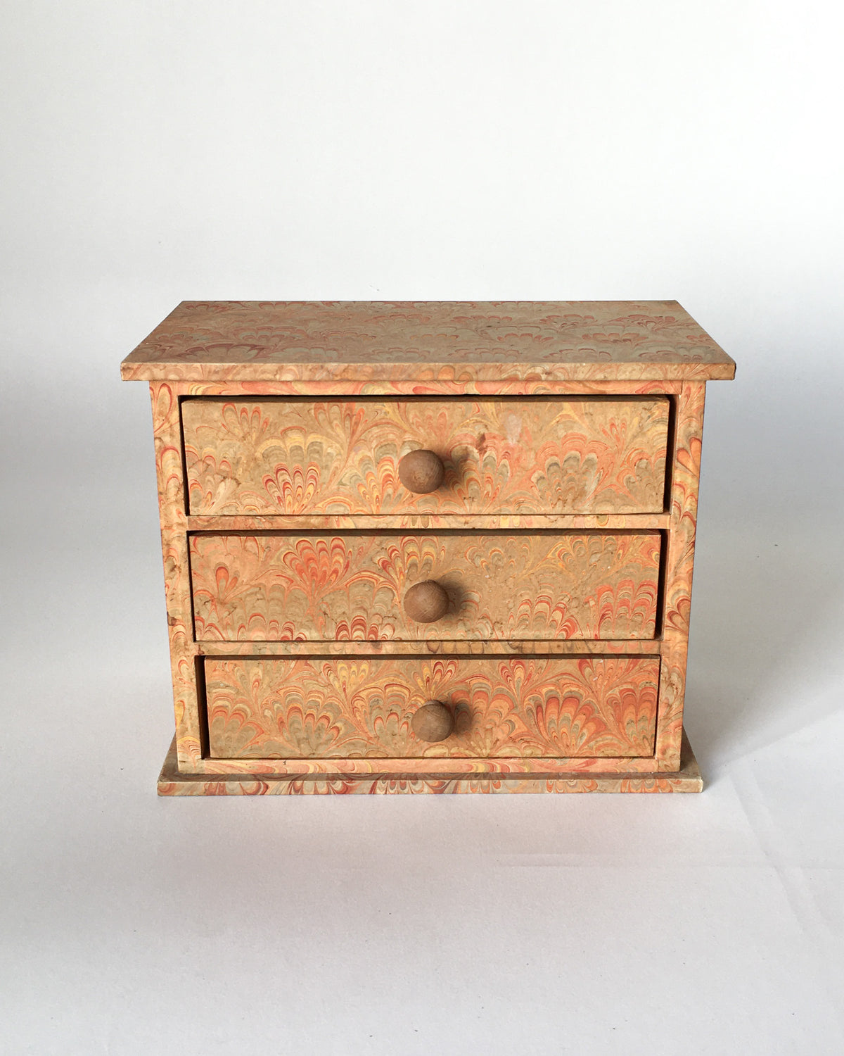 Marbled Paper Treasure Box – Carny Couture