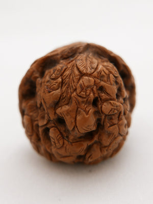 Carved Chinese Walnuts Set of Three – Carny Couture