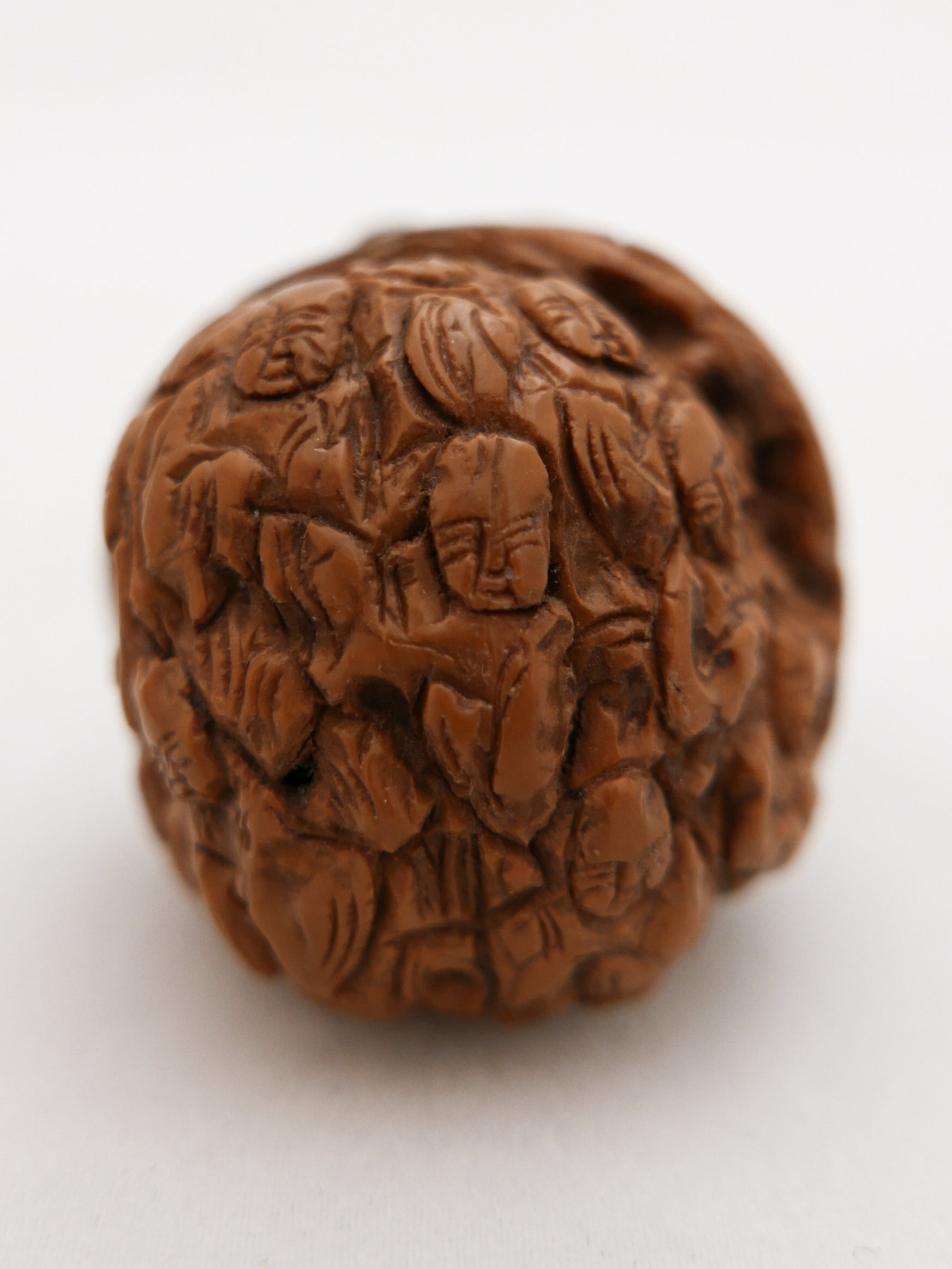 Carved Chinese Walnuts Set of Three – Carny Couture