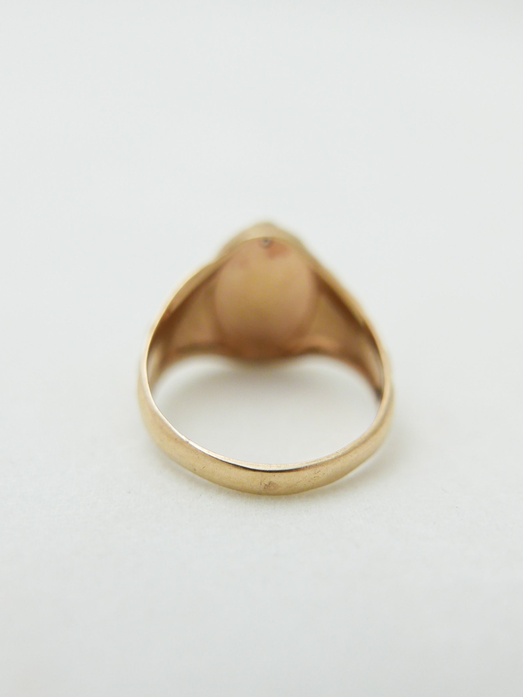 14K Gold Diamond Signet Ring – Carny Couture