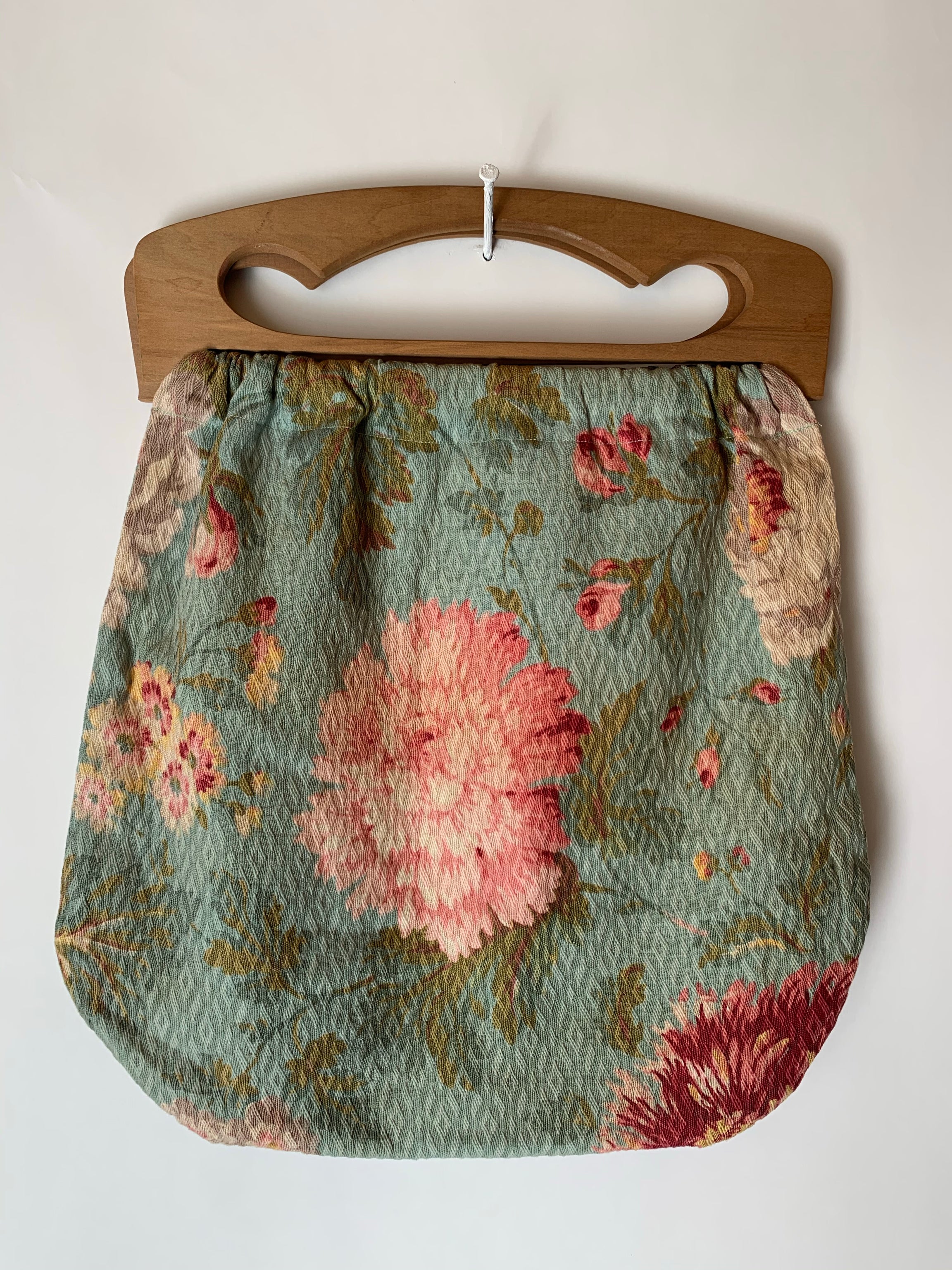 Floral Barkcloth Bag – Carny Couture