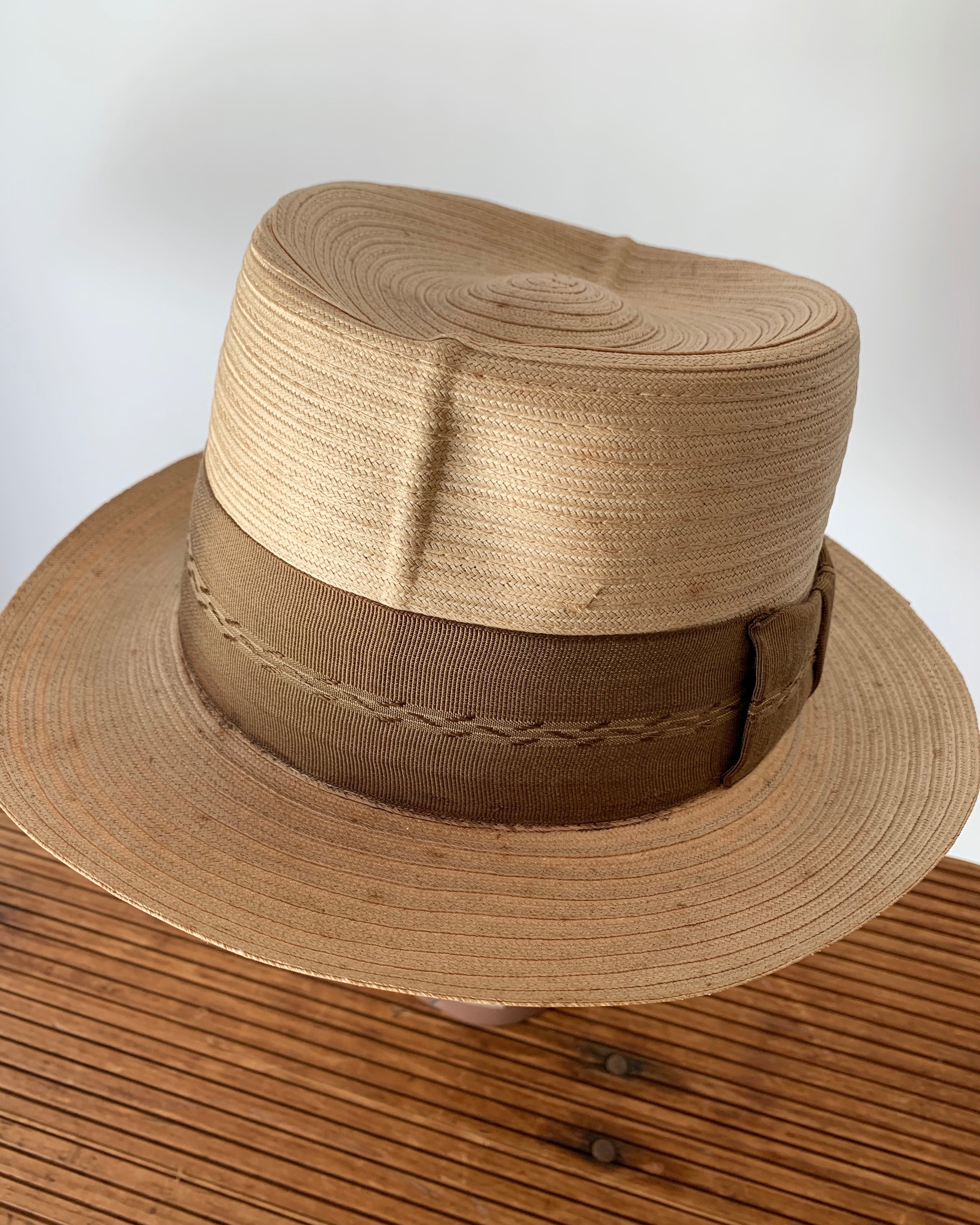 Straw 1930’s Hat – Carny Couture