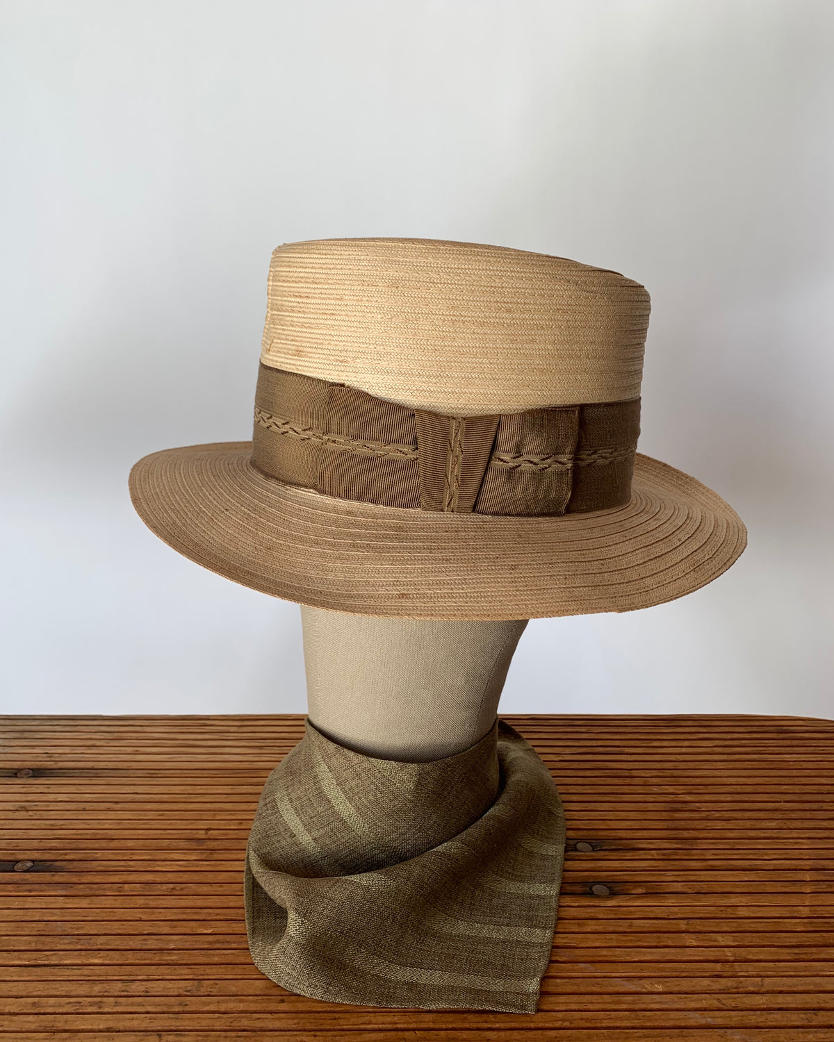 Straw 1930’s Hat – Carny Couture