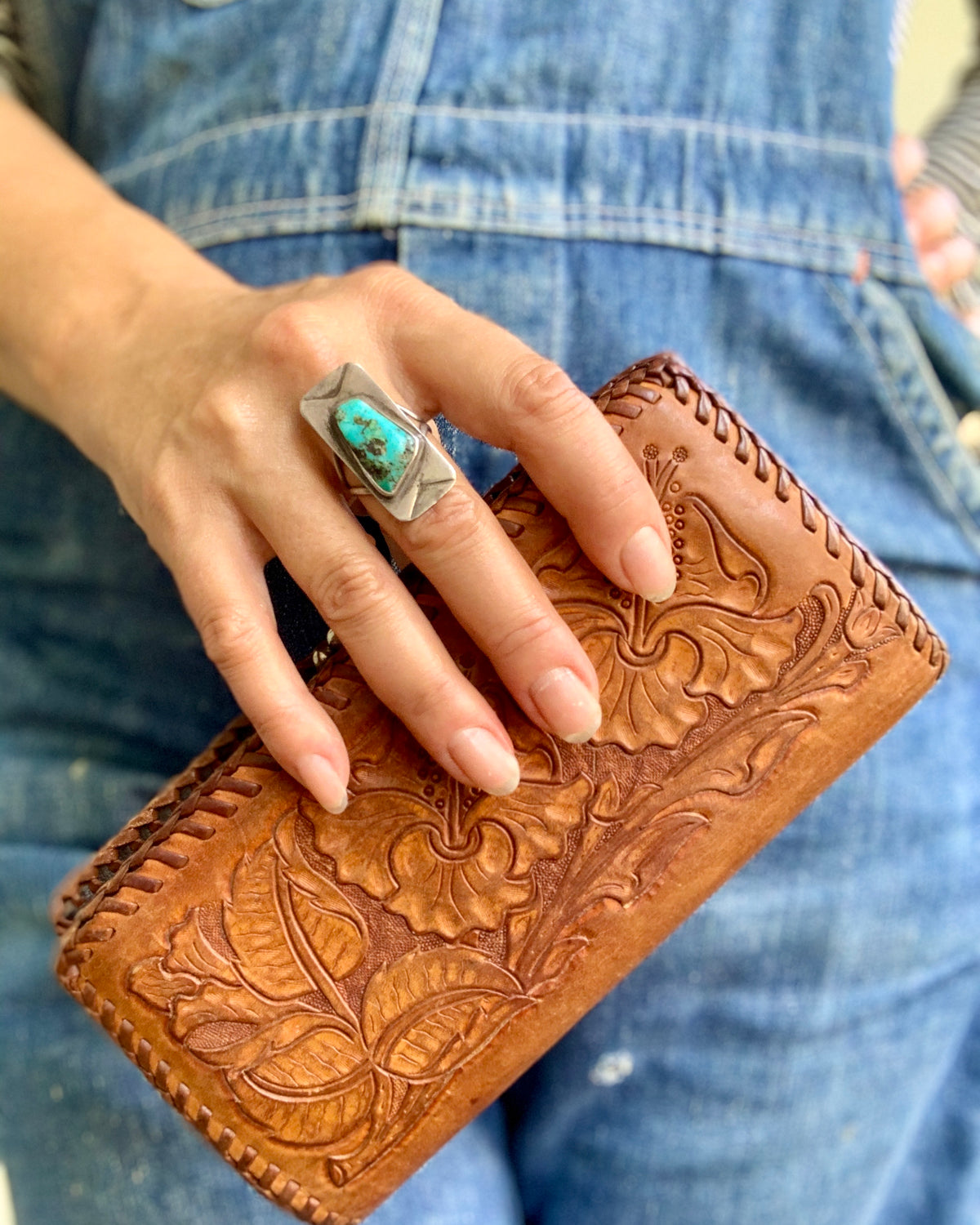 Western Floral Tooled Wallet – Carny Couture