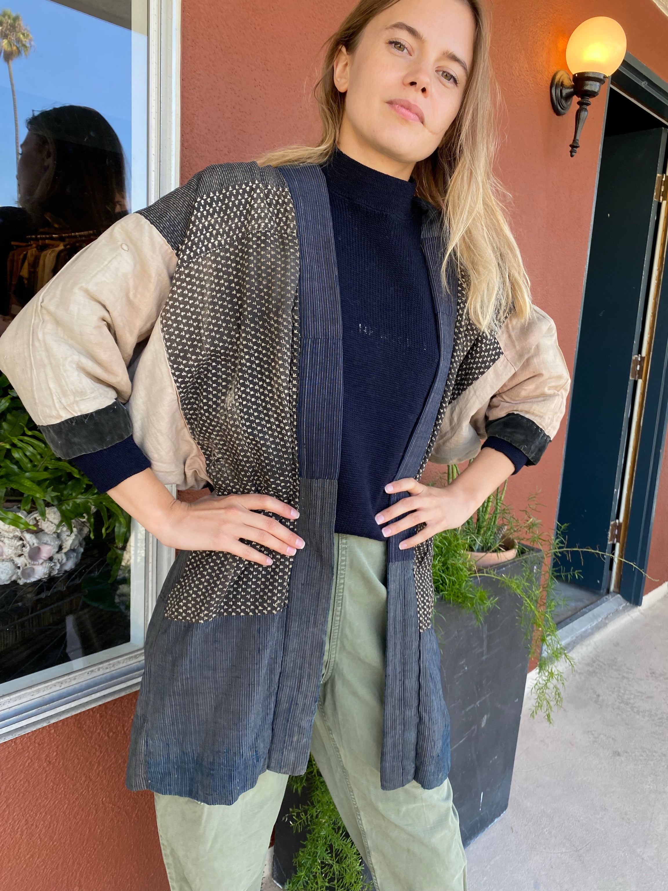 Indigo Dyed Boro Noragi – Carny Couture