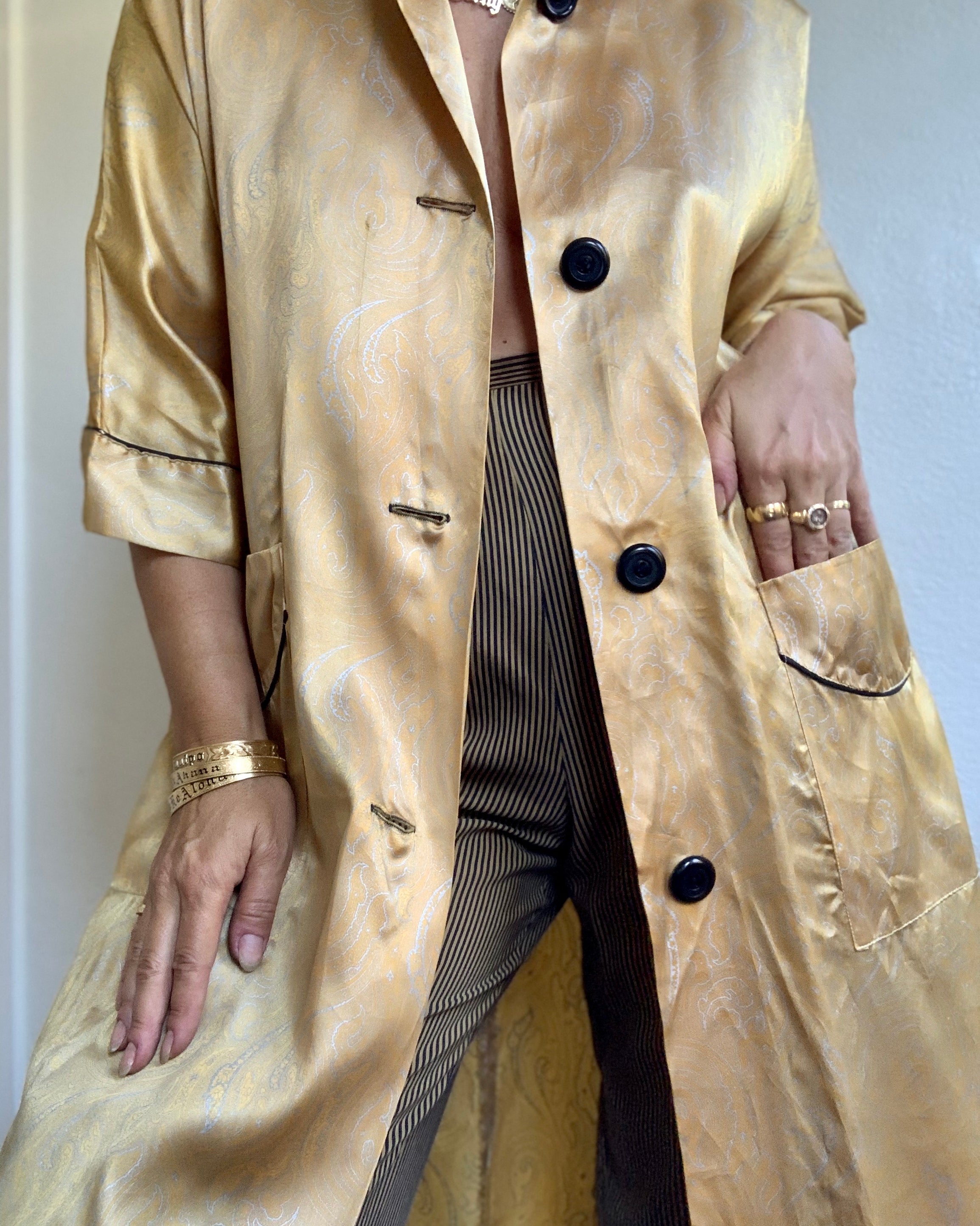 Gold Robe/Duster – Carny Couture