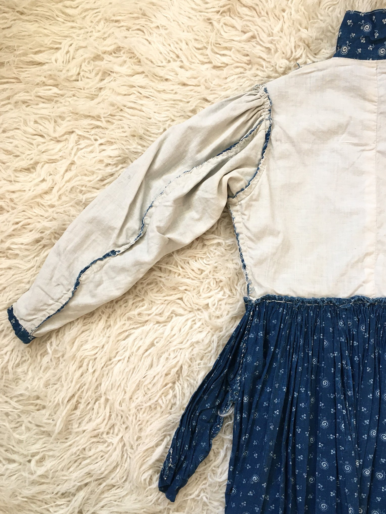 1800’s Calico Print Cotton Prairie Dress – Carny Couture