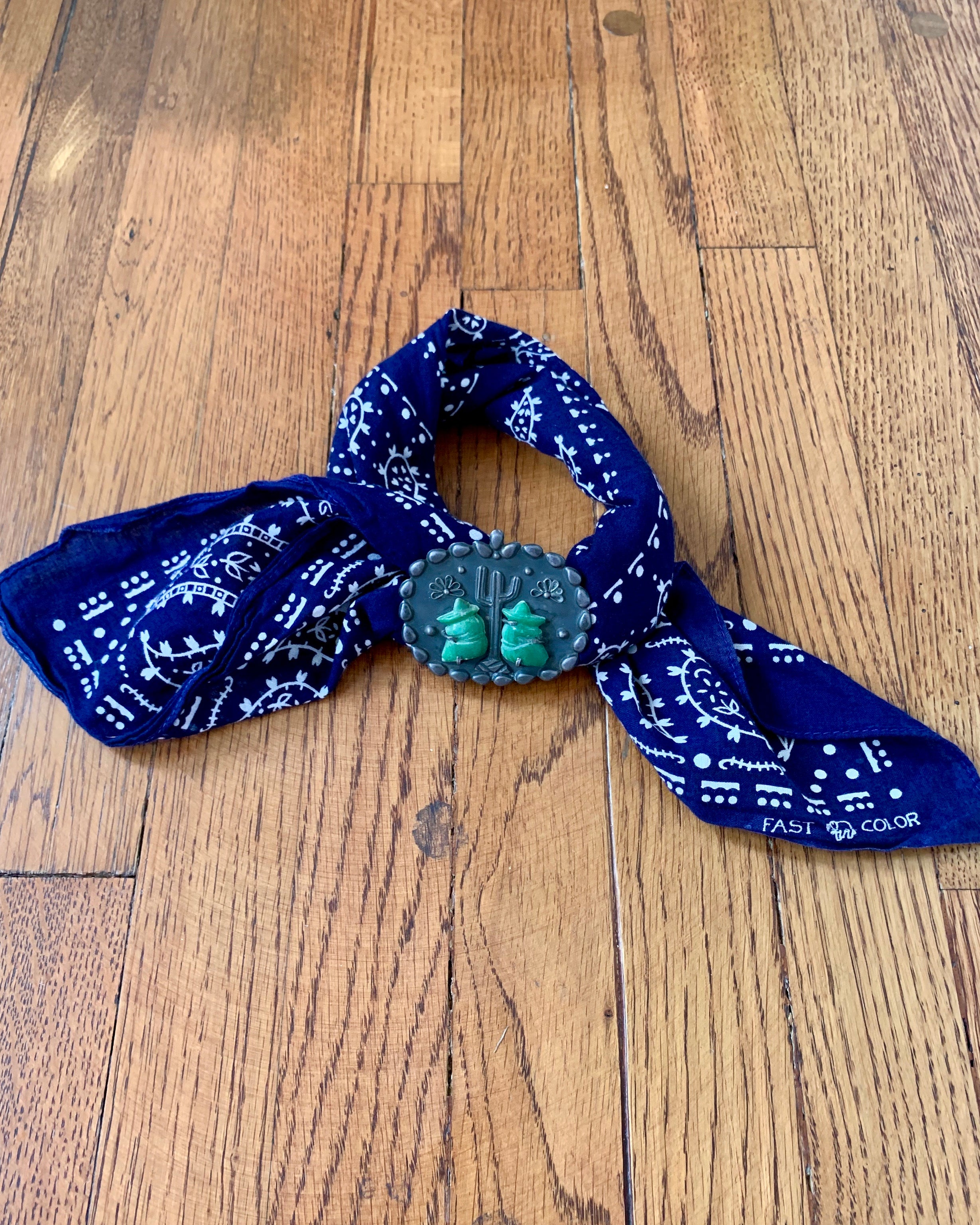 Trunk Down Blue Bandana – Carny Couture