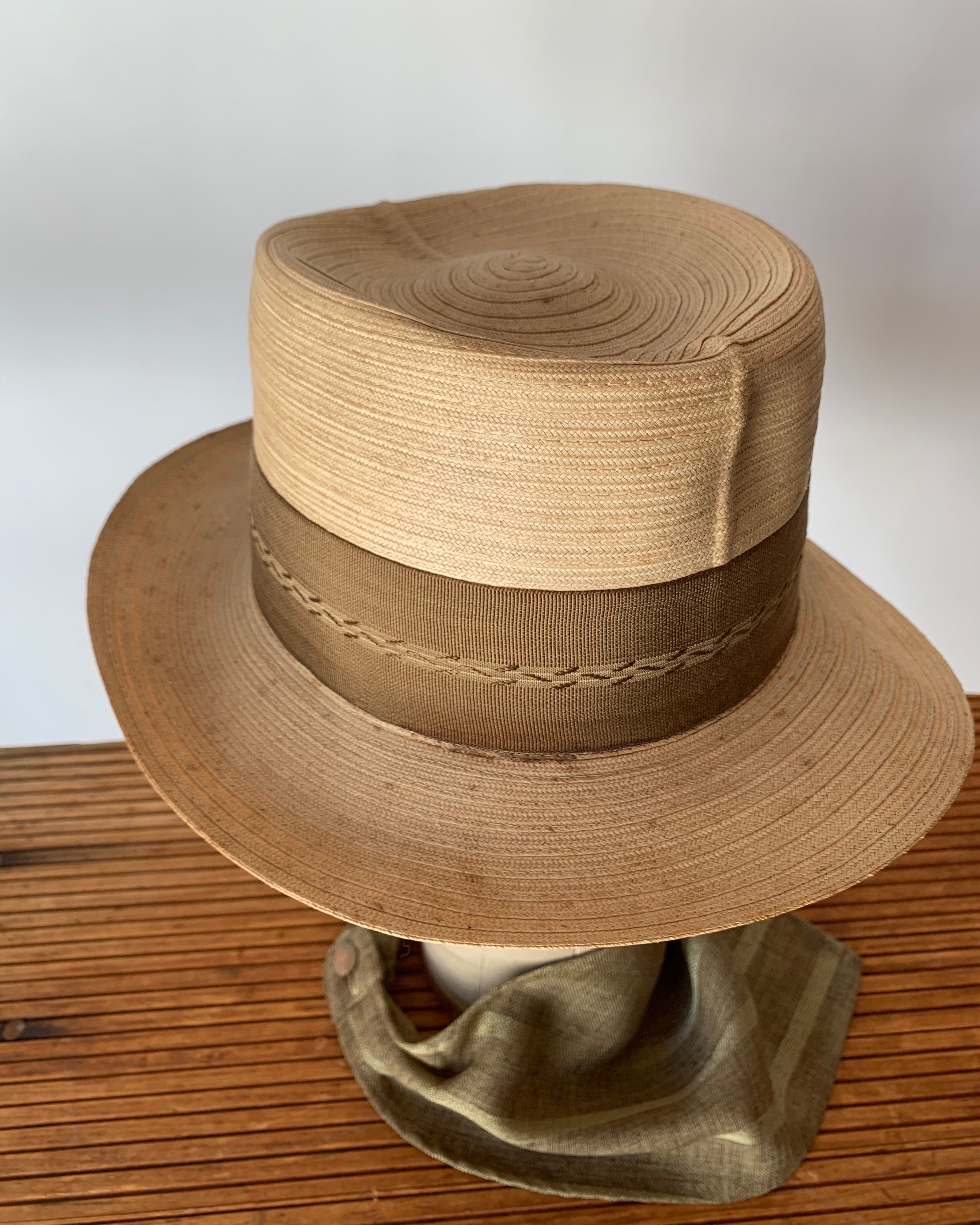 Straw 1930’s Hat – Carny Couture