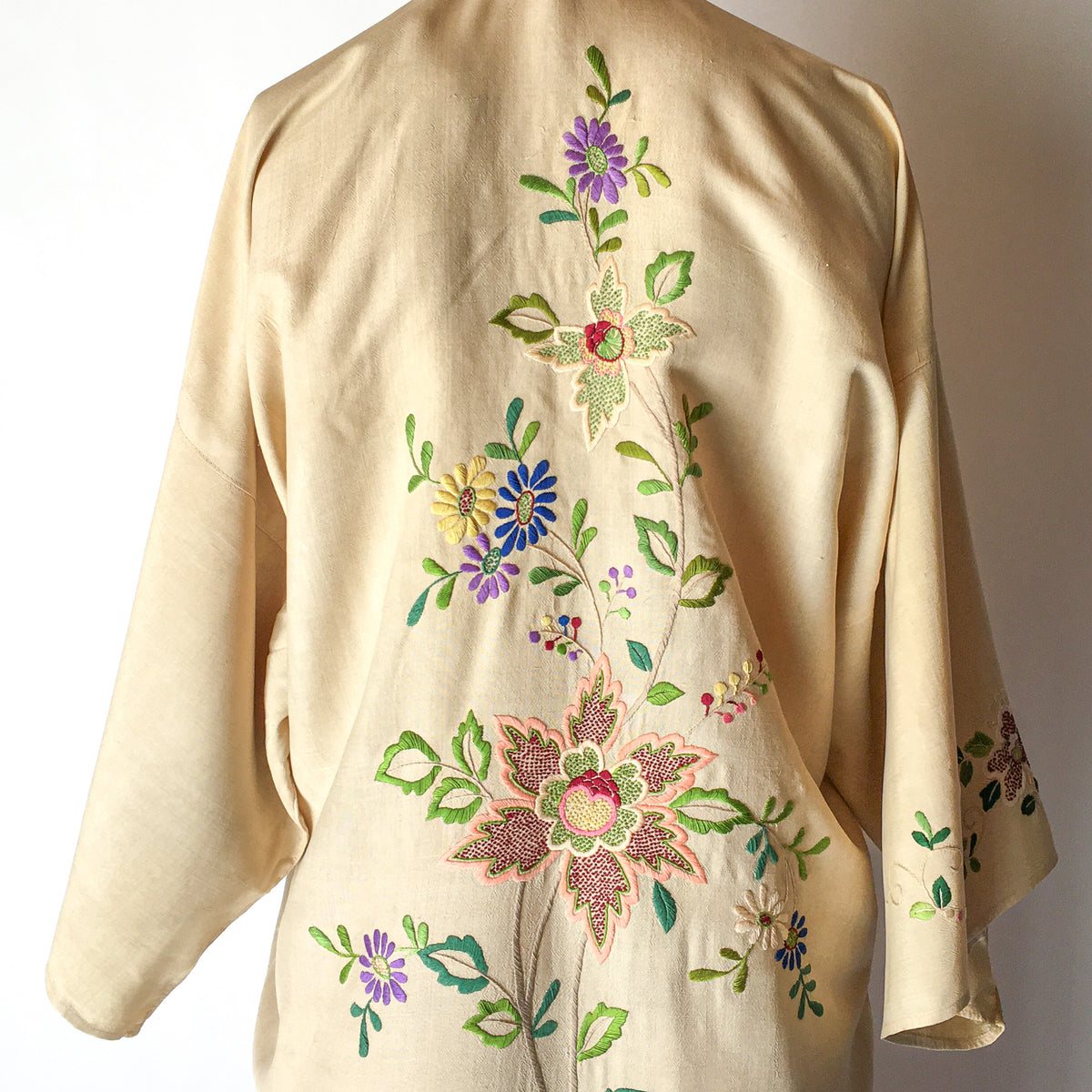 Embroidered Silk Duster – Carny Couture