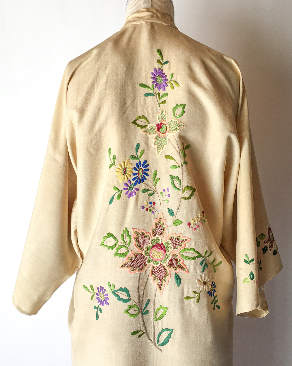 Embroidered Silk Duster – Carny Couture