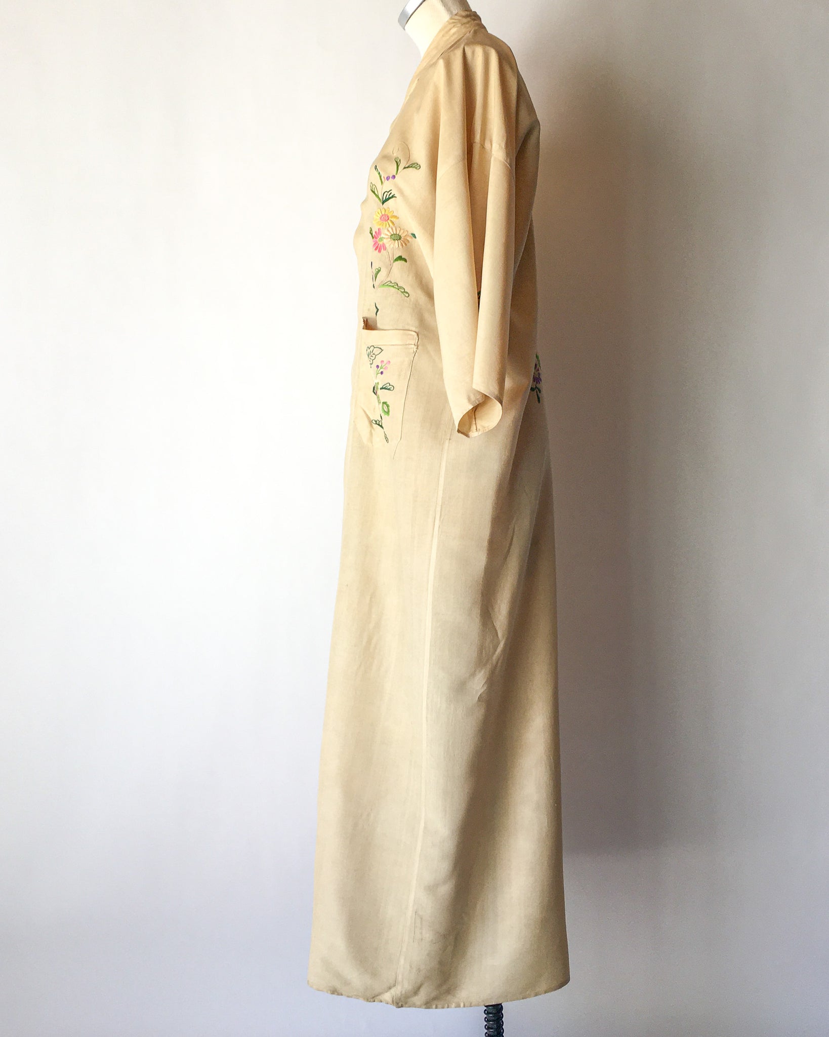 Embroidered Silk Duster – Carny Couture